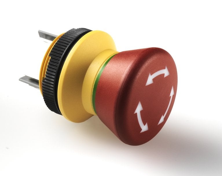 Compact Emergency Stop button | Metalworking International