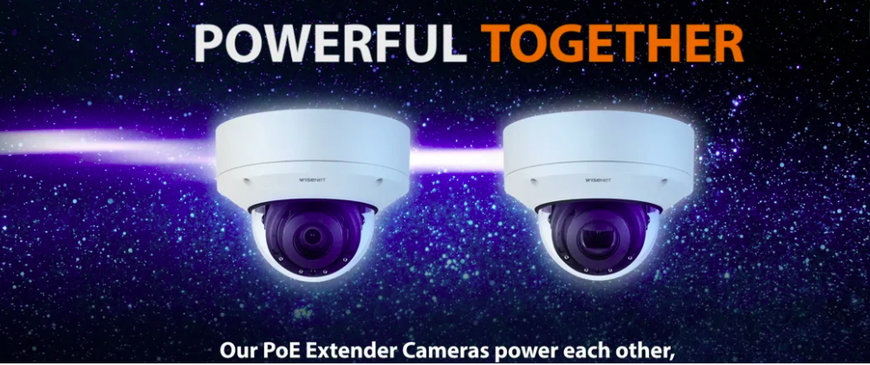 HANWHA TECHWIN INTRODUCES WISENET POE EXTENDER CAMERAS | Smart Building ...