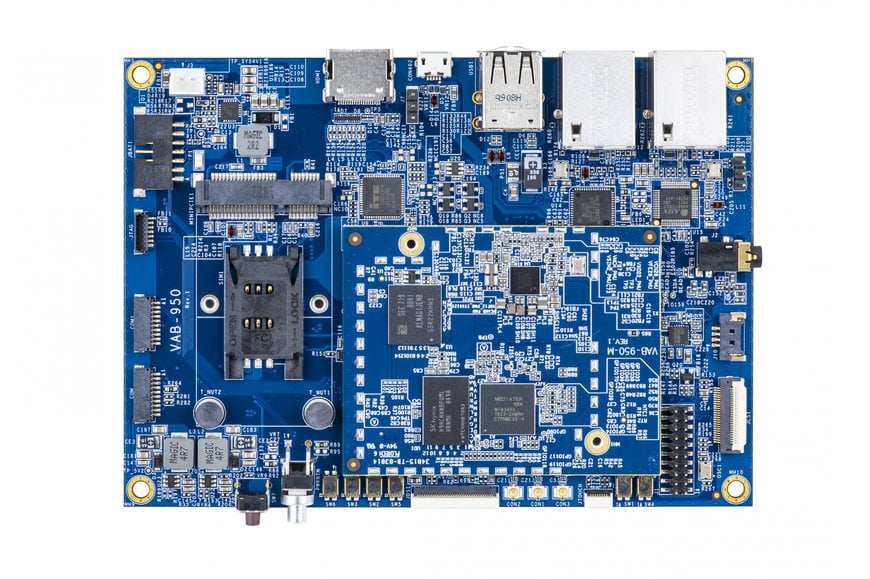 VIA Launches VIA VAB-950 Board Powered by MediaTek i500 AIoT Platform ...