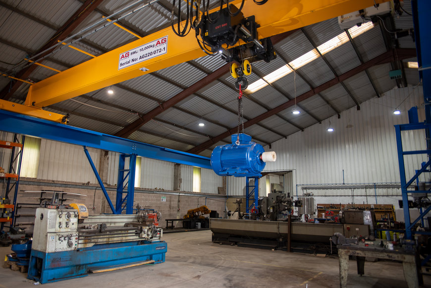 Rotamec raises repair capabilities with new 10-tonne capacity crane ...