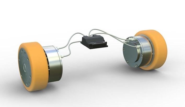 Compact drive system for AGVs / AMRs | Automation International