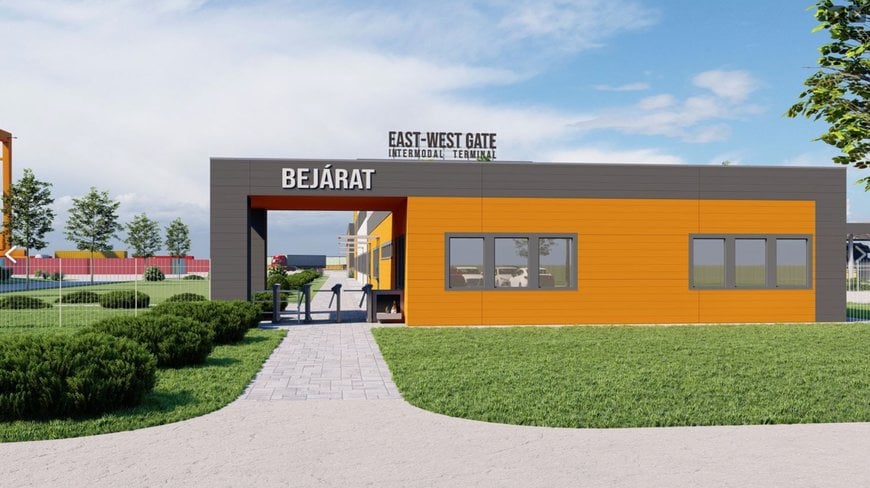 The largest intermodal railway combi terminal of Europe is being built ...