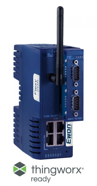 Ewon Flexy from HMS Networks Achieves ThingWorx Ready Status | Industry ...