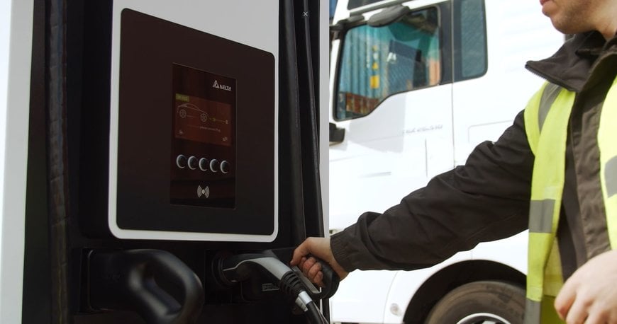Delta’s Ultra Fast EV Charger to Power Electric Haulage Truck in the UK ...
