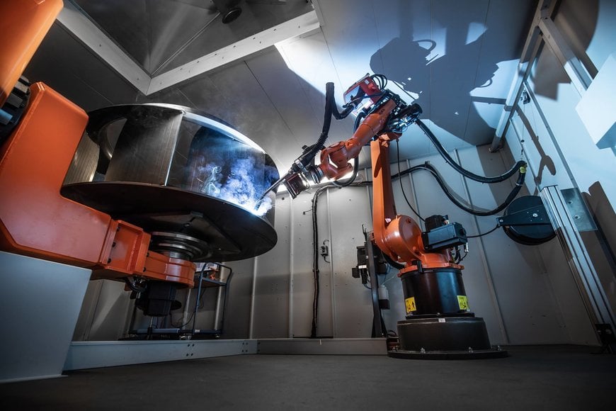 Welding huge fans: Medium-sized company relies on robot technology ...