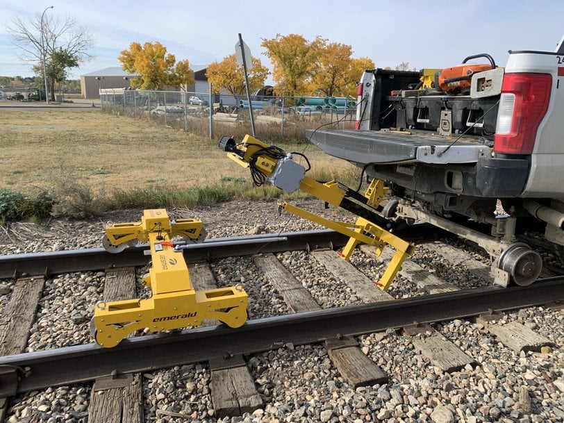 THE LATEST TRACK MEASUREMENT MODULE TOWABLE BY A VEHICLE | Railway ...