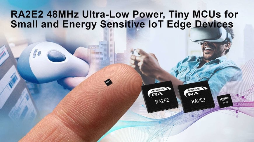 Renesas’ New RA MCU Group Delivers Ultra-Low Power, Innovative ...