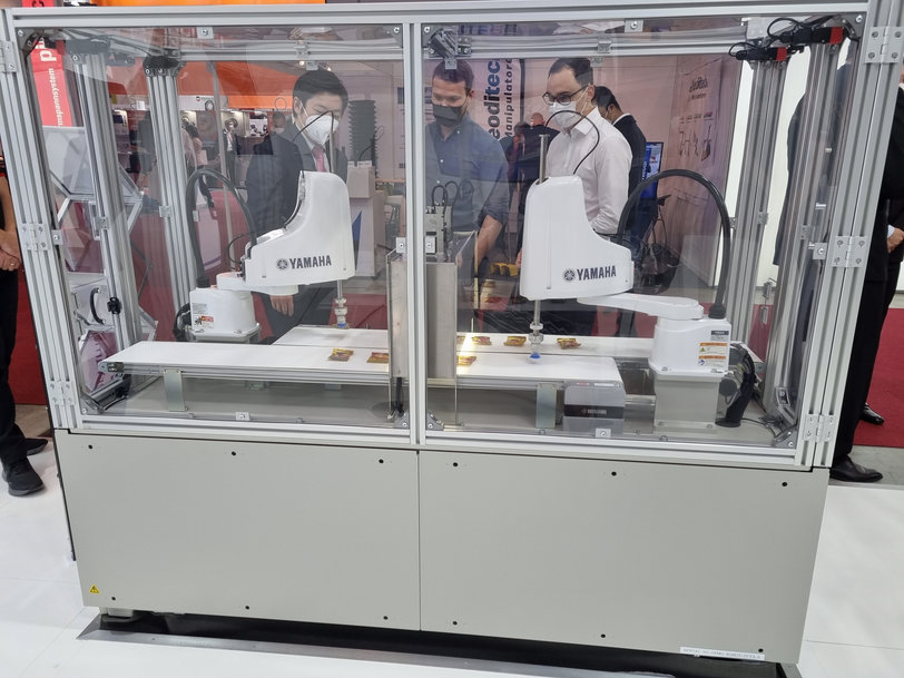 Yamaha demonstrates advanced and affordable robot technologies at Motek ...