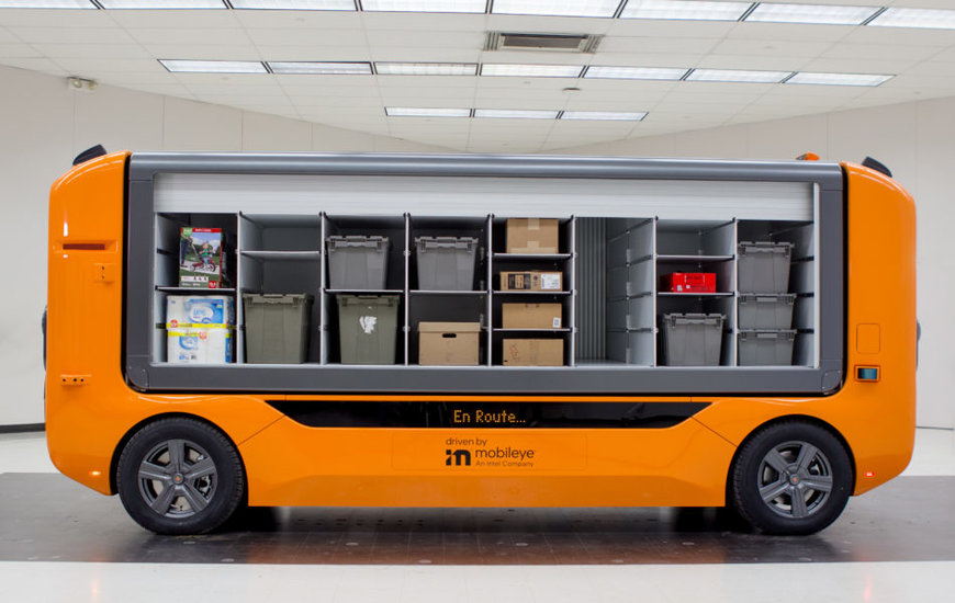 CES: Udelv Unveils Mobileye-Powered AV Transporter | Industry EMEA