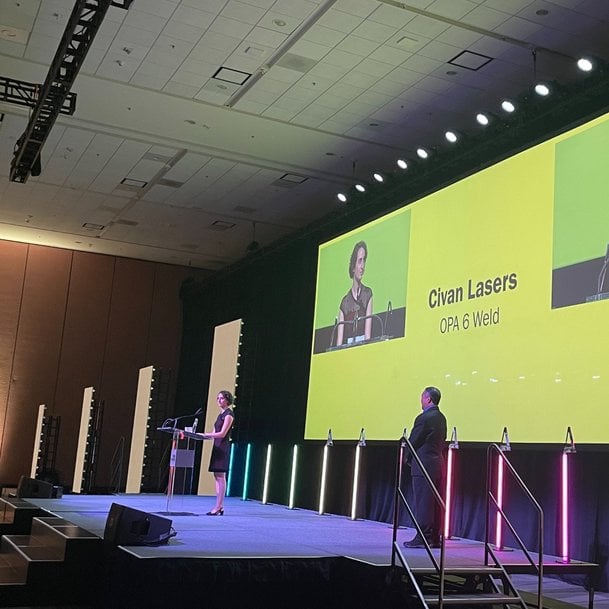 Civan’s OPA 6 Weld Dynamic Beam Laser Wins Prism Award | Metalworking ...