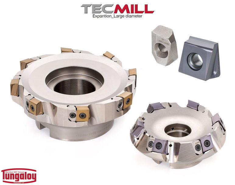 TECMILL EXPANDS CUTTER BODY LINE FOR HEAVY-DUTY SQUARE SHOULDER AND ...