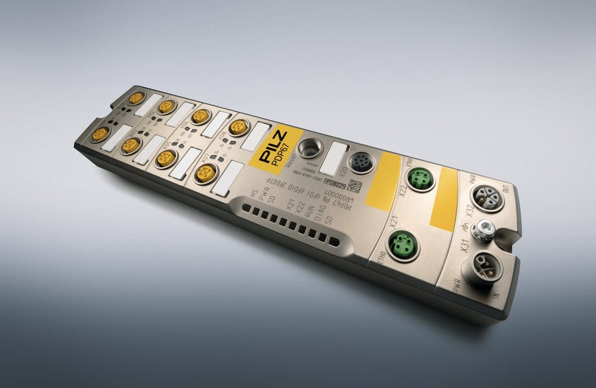 New remote I/O module PDP67 PN saves space in the control cabinet and ...