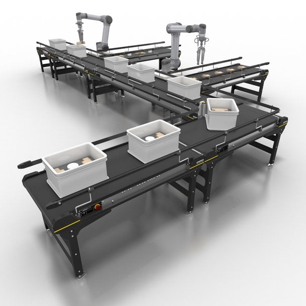 Interroll presenta una nuova piattaforma di trasporto plug-and-play per ...