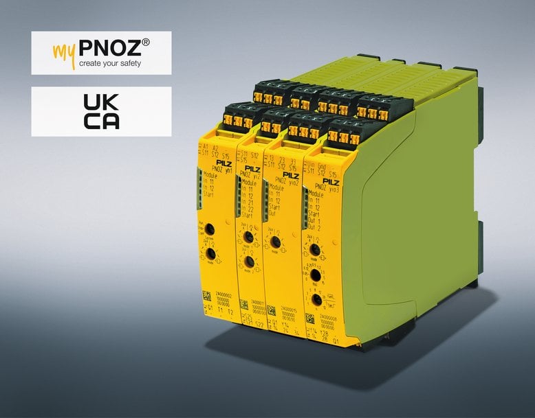Pilz safety relay myPNOZ receives TÜV Süd certificate UKCA (United ...