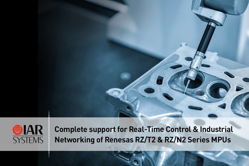 IAR Systems fully Supports Renesas RZ/T2 & RZ/N2 Series MPUs for Real ...