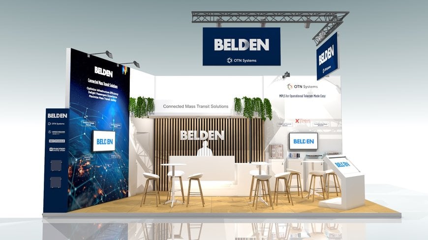 Belden to Show Connected Mass Transit Solutions at InnoTrans 2022 ...