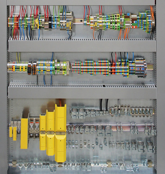 Complete terminal block range with all wire connection options ...