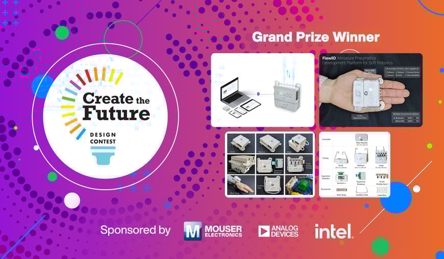 Mouser félicite les gagnants du concours Create the Future Design 2022 ...