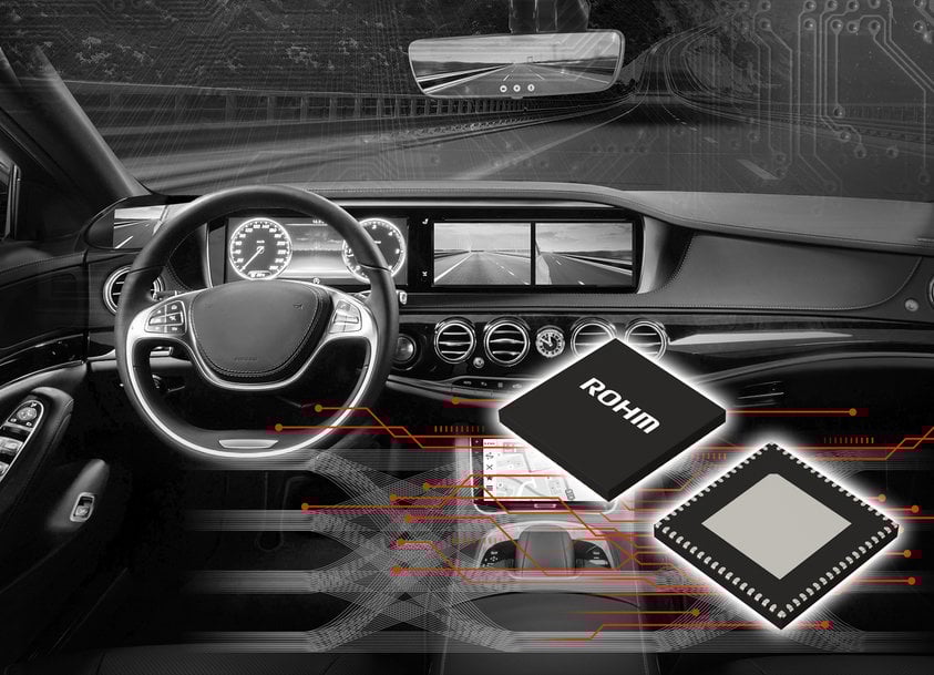 ROHM’s New SerDes ICs for Automotive Multi-Displays Simplify Video ...