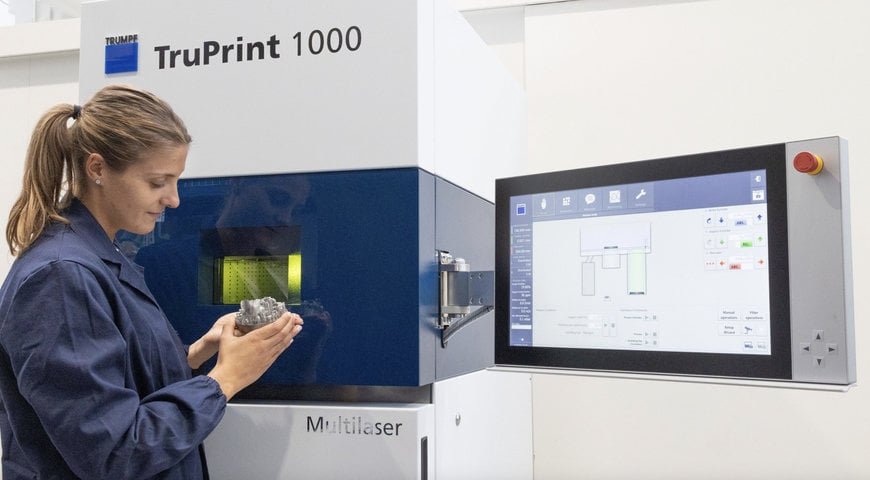 TRUMPF HAS EQUIPPED THE NEW TRUPRINT 1000 FOR ADDITIVE SERIES ...
