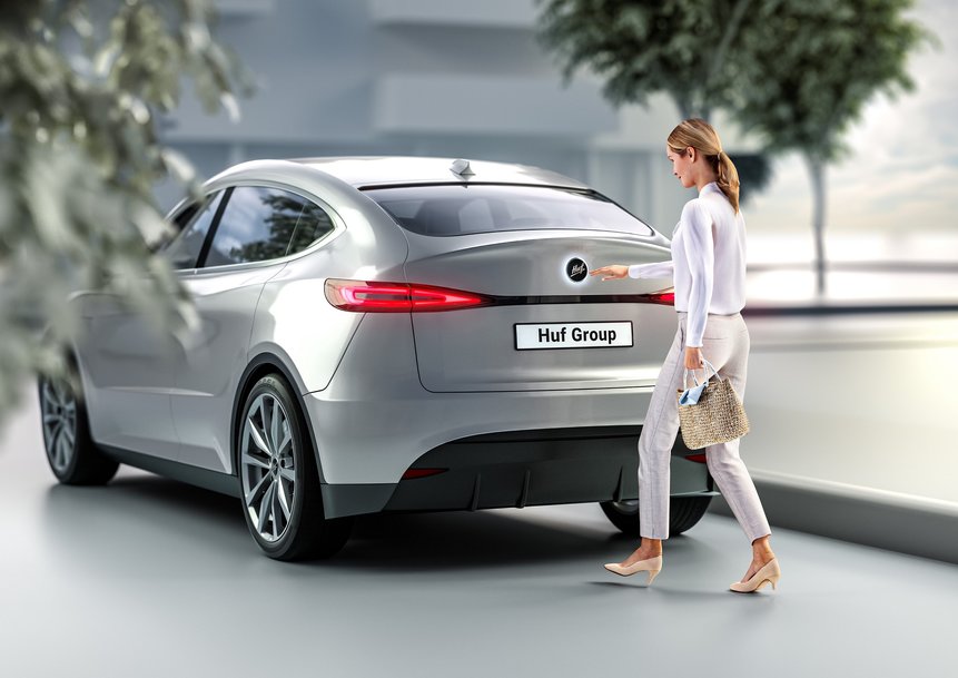 For an exceptional car access experience: Huf presents the Light Touch ...