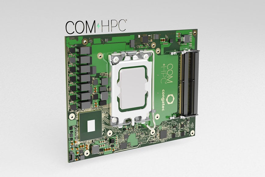 congatec expands its portfolio of COM-HPC Computer-on-Modules with 13th ...