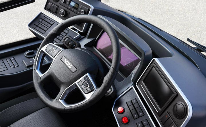 Pailton: New steering column for buses offers a unique tilting head ...