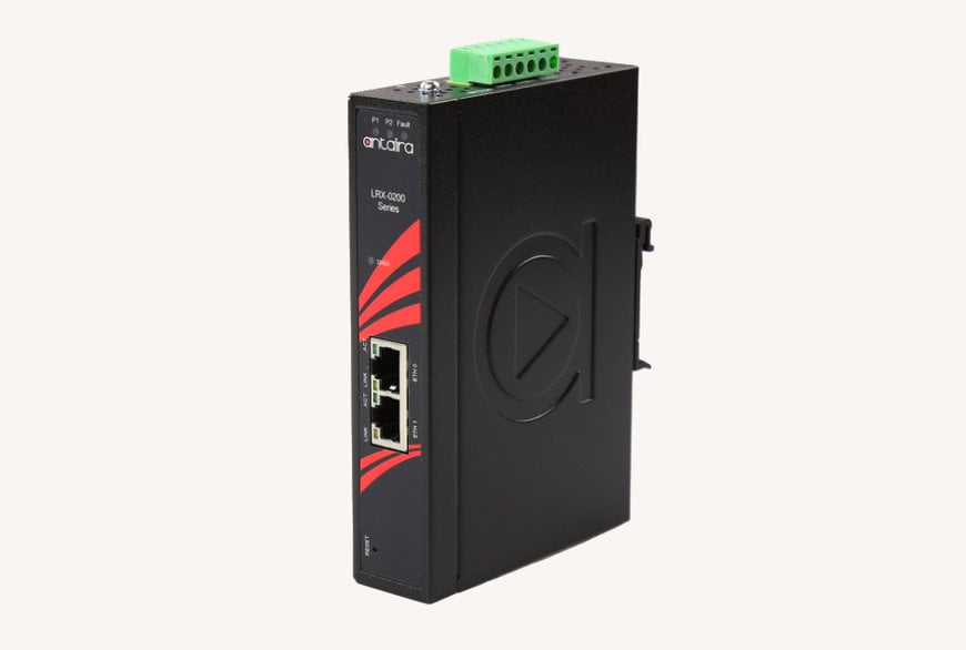 Antaira Wired Router Optimized for Industrial Automation ﻿with Support ...