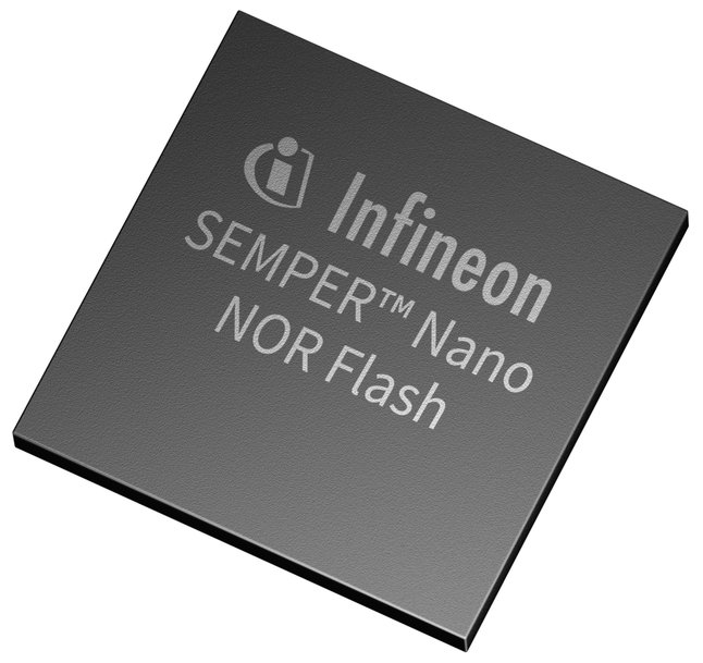 Infineon’s 256 Mbit SEMPER Nano NOR Flash memory enables smaller, power ...