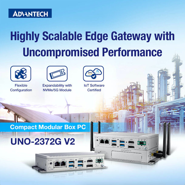 Advantech launches the new Elkhart Lake Modular Edge Computer UNO-2372G ...