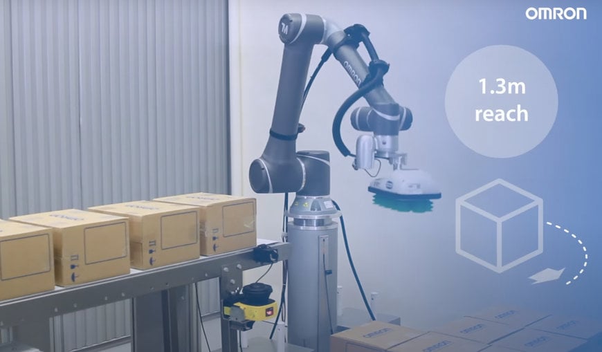 OMRON LAUNCHES COBOT PALLETIZING SOLUTION | Industry-Asia