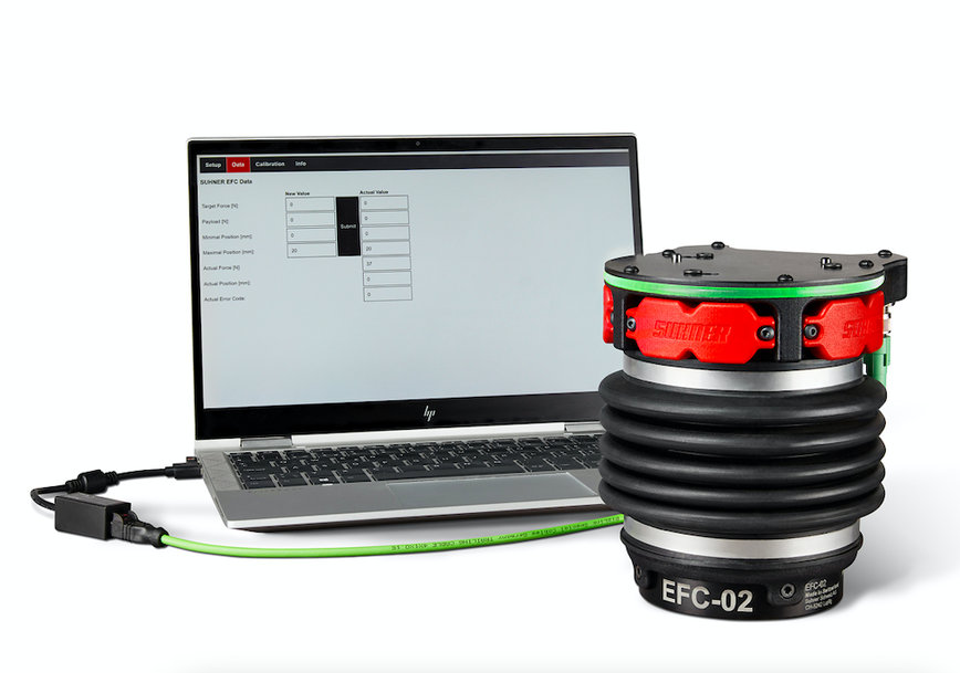 Suhner will unveil a robotic electric force compliance system at ...