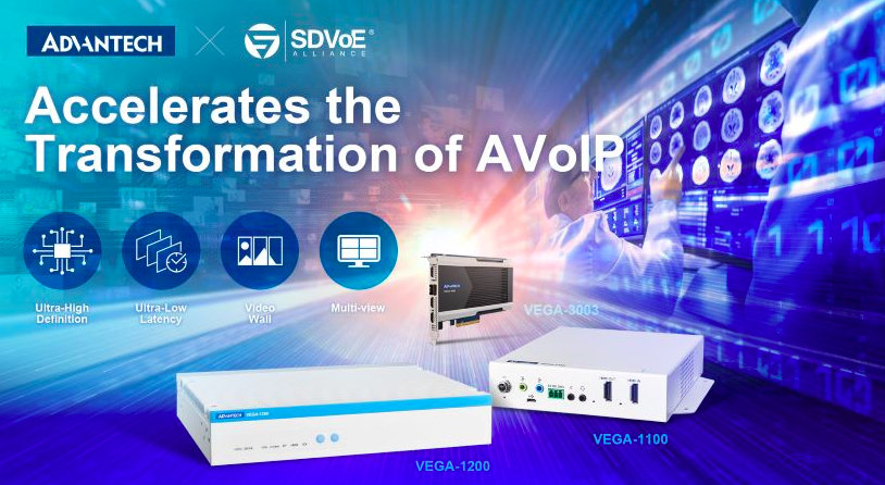 Advantech and Semtech collaborate to develop SDVoE-compliant visual ...