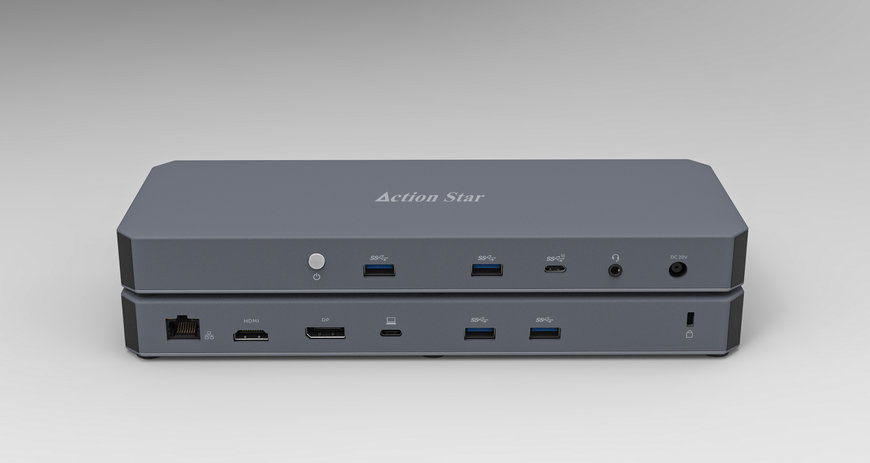 Action Star Technology Showcases World’s First USB4 Penta-4K120 Docking ...