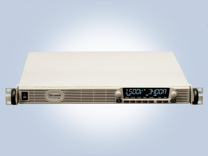 1U high programmable DC power supply series includes 5kW 1000V and ...