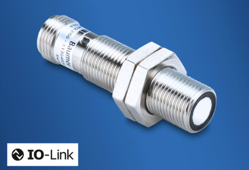 Baumer presents the shortest M12 ultrasonic sensor | Automation ...