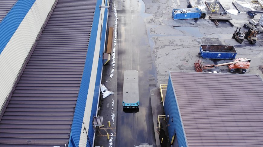 BlueBotics takes AGVs and AMRs outside | Industry EMEA