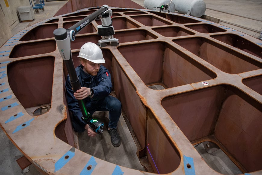 Hexagon accelerates large surface inspection with new 3D laser scanner ...