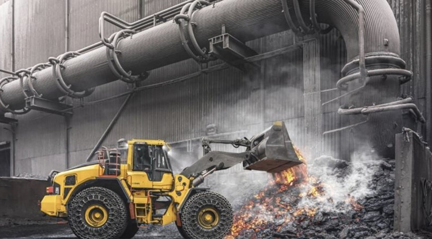 VOLVO CE presents a New slag handling bucket is hot stuff ...