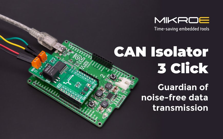 Add isolated CAN communication with new Click board from MIKROE ...