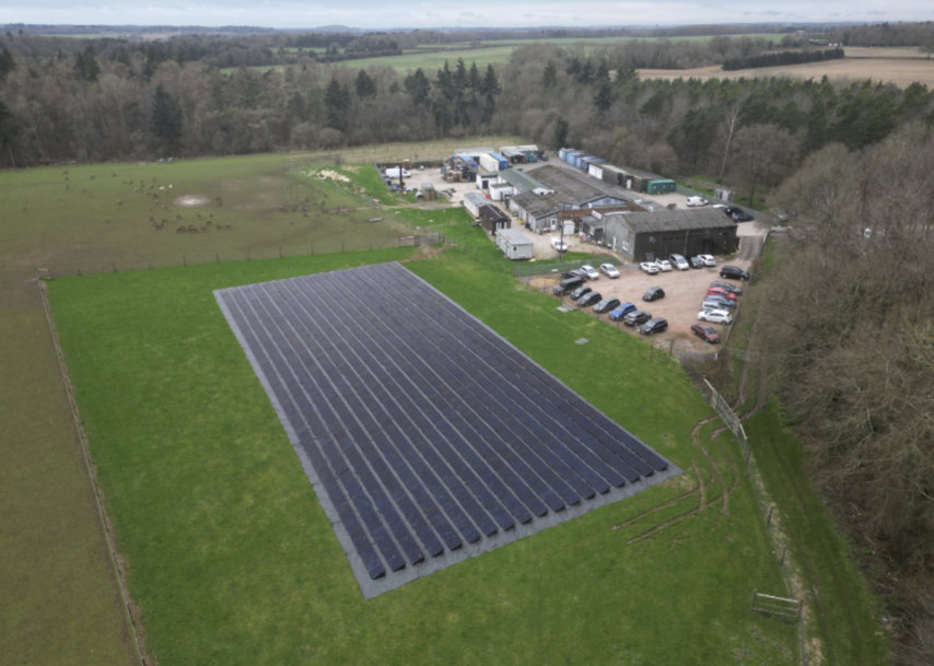 Solar Edge: Temporary Solar Installation Fast Tracks Country Estate’s ...