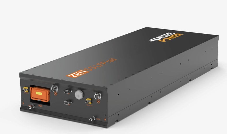 Forsee Power launches ZEN LFP RAIL 1500 V, a highly competitive high ...