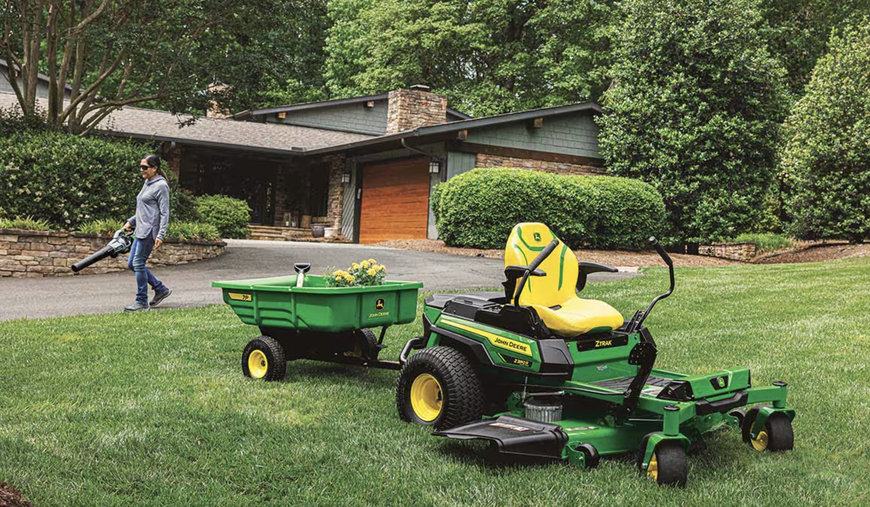 John Deere Unveils New Z380R Electric ZTrak Zero-Turn Mower for ...