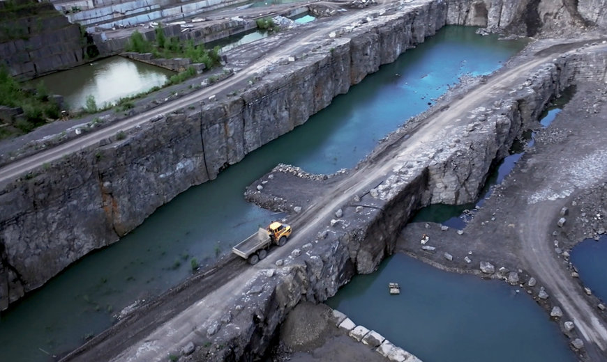 Transtone revolutioniert den Ablauf im Steinbruch mit Connected Map und ...