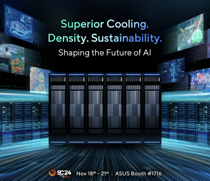 ASUS Unveils Next-Gen AI Infrastructure and Cooling Solutions at SC24 ...
