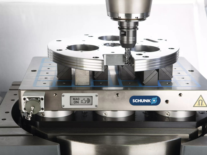 Shunk offers greater safety during magnetic clamping | Metalworking ...