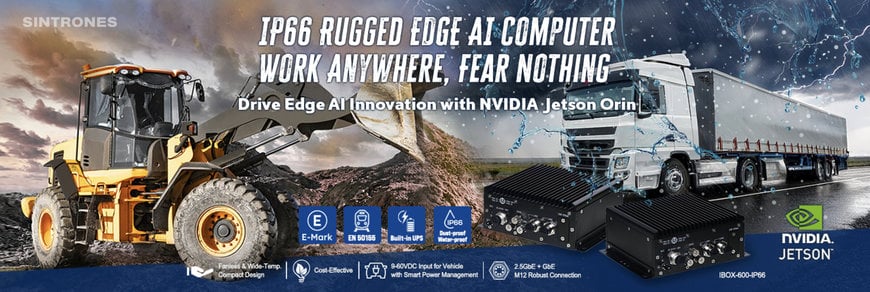 SINTRONES Unveils an Edge AI Computer with IP66 Rating | Railway USA