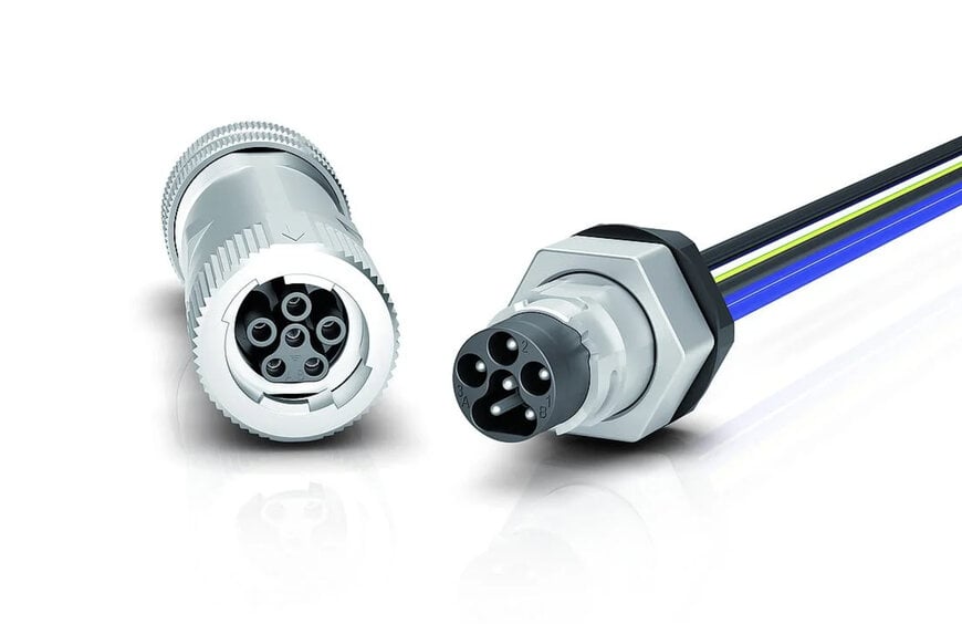 binder Connector presents PBC 15 female field-wirable and male panel ...