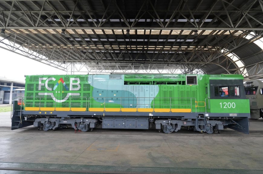Hydrogen-powered locomotive exported to Chile by CRRC unveiled ...