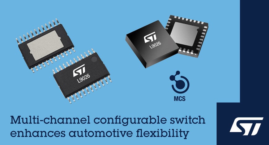 STMicroelectronics’ L9026 Driver Enhances Automotive Safety with ...